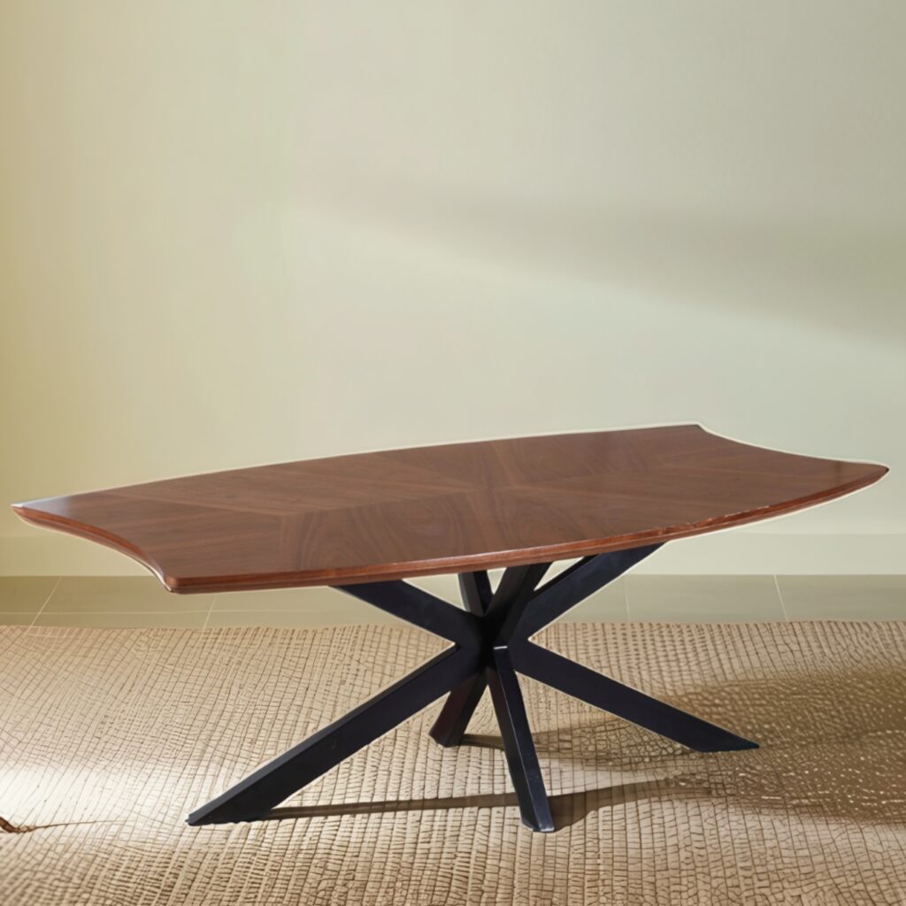 Vega Curve Dining Table - daywithwood.com